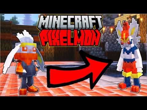 Cinderace's Evolution Cobblemon Minecraft Pixelmon