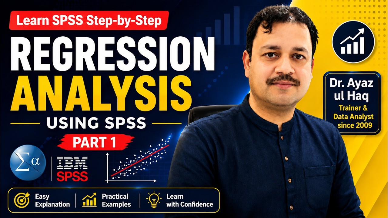 Regression Analysis using SPSS:  Part 1: Simple Regression