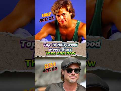 π¬ Top 10 Hollywood Movie Stars: Transformation from Young to Old #thenandnow #top10 #howtheychanged