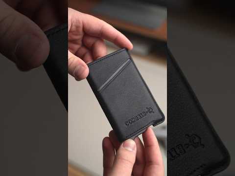 Get a traditional feel using any CODE118 Wallet with this leather case!