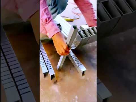 The production process of aluminum alloy material modeling - a good method can do more with less