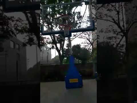 Basketball Pole Movable with Height Adjustable - Hydraulic Basketball ...