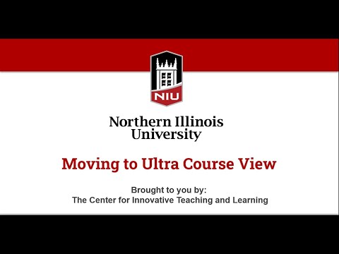 Making the Move to Blackboard Ultra Course View (10/05/2023)