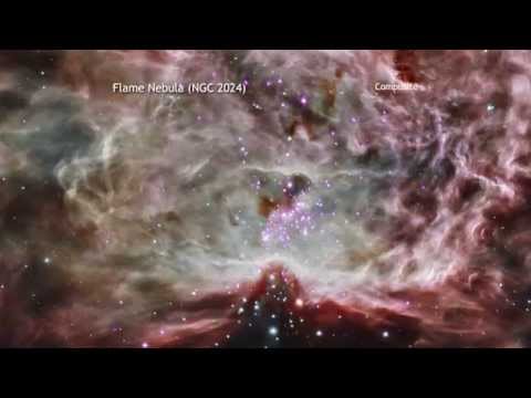 A Tour of Flame Nebula