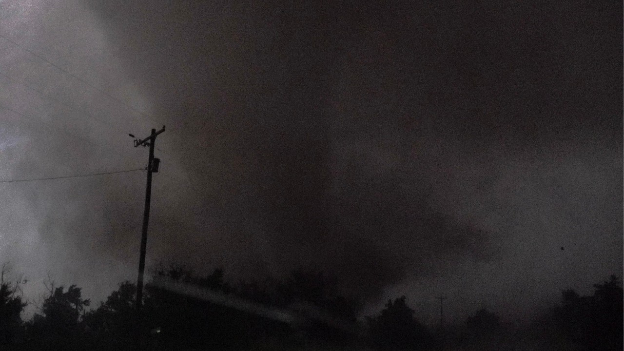 Enid Oklahoma EF4 Tornado Close Range Intercept 4/23/2026