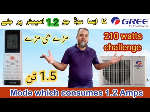 Gree Dc Inverter AC Electricity Power Consumption on dry Mode | How it Works Dry Mode in AC