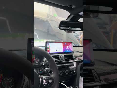 Apple CarPlay Screen Install! #bmw #cars #automobile
