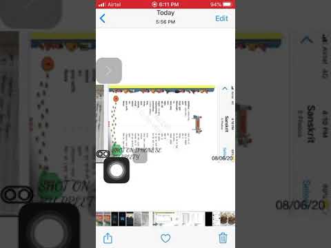 How to add watermark or logo iPhone