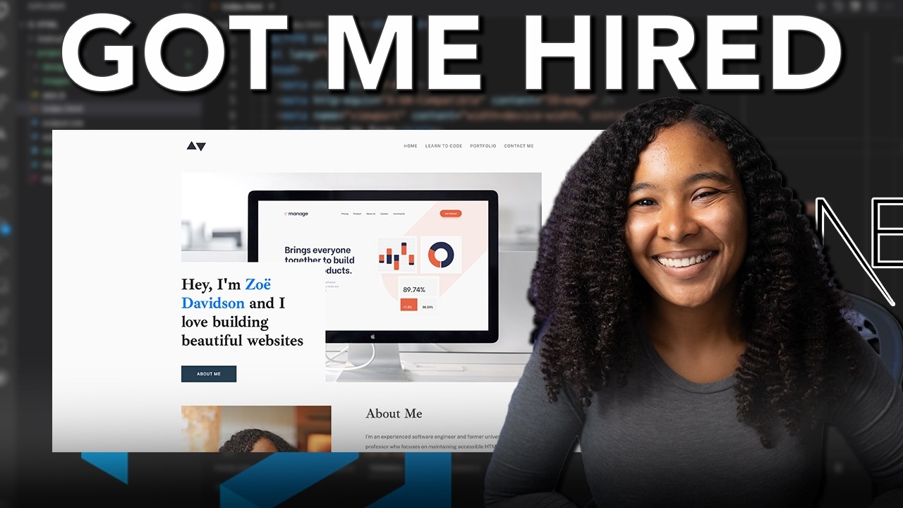 This is the front end developer portfolio that got me hired || React, Redux, TypeScript