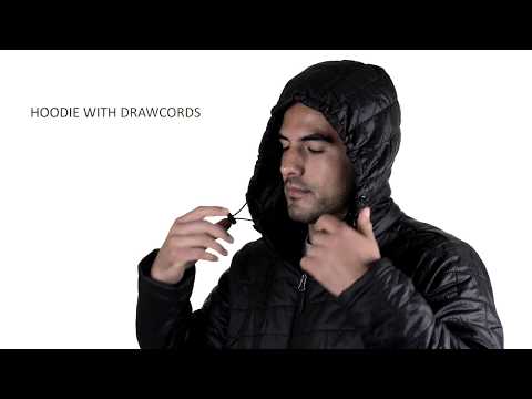 Fossa Apparel 1525 Microburst Puffer Hoodie Jacket Mens