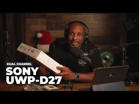 Sony UWPD-27 Dual channel receiver. Elevating Your Audio Experience with Seamless Simplicity"