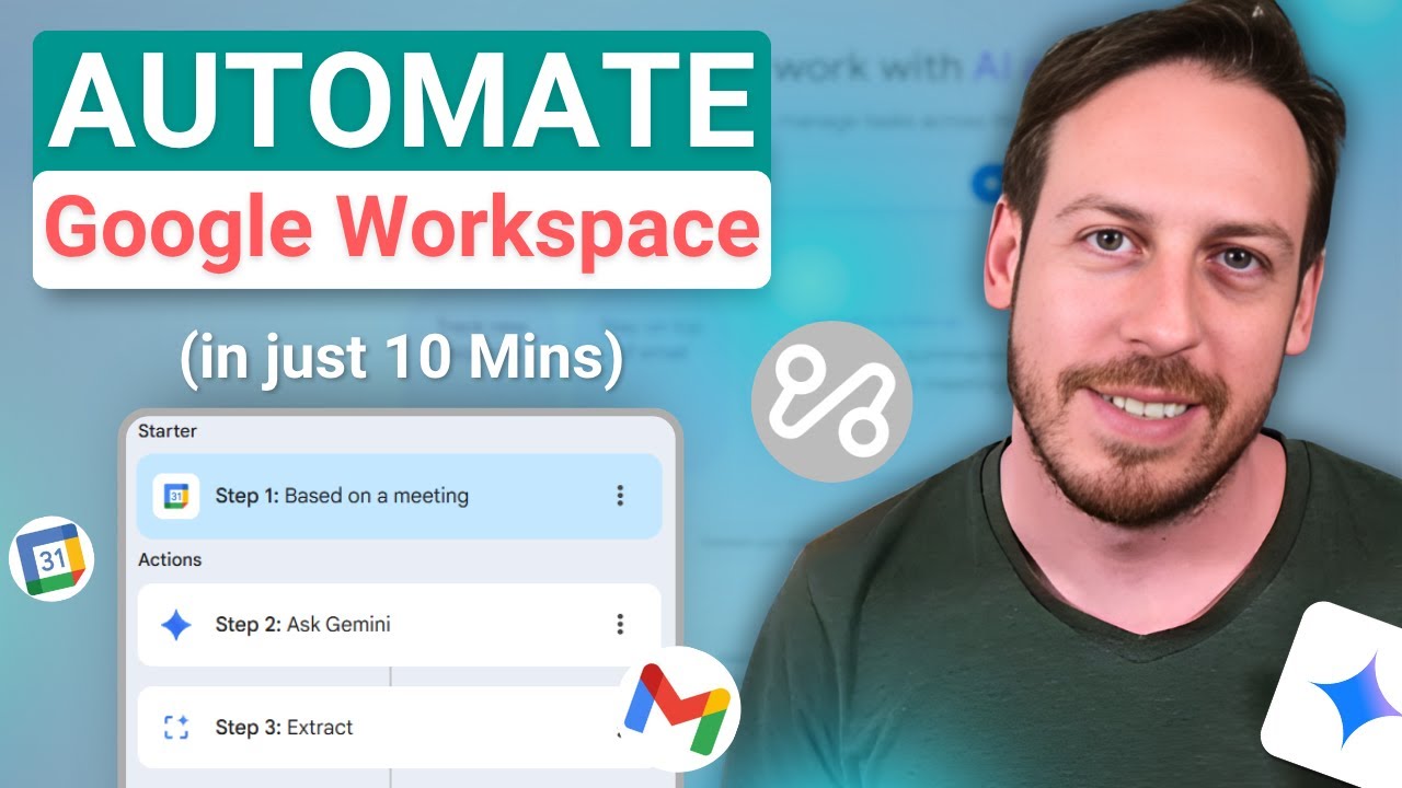 Automate Gmail, Calendar & Sheets with Google’s New Workspace AI Agent