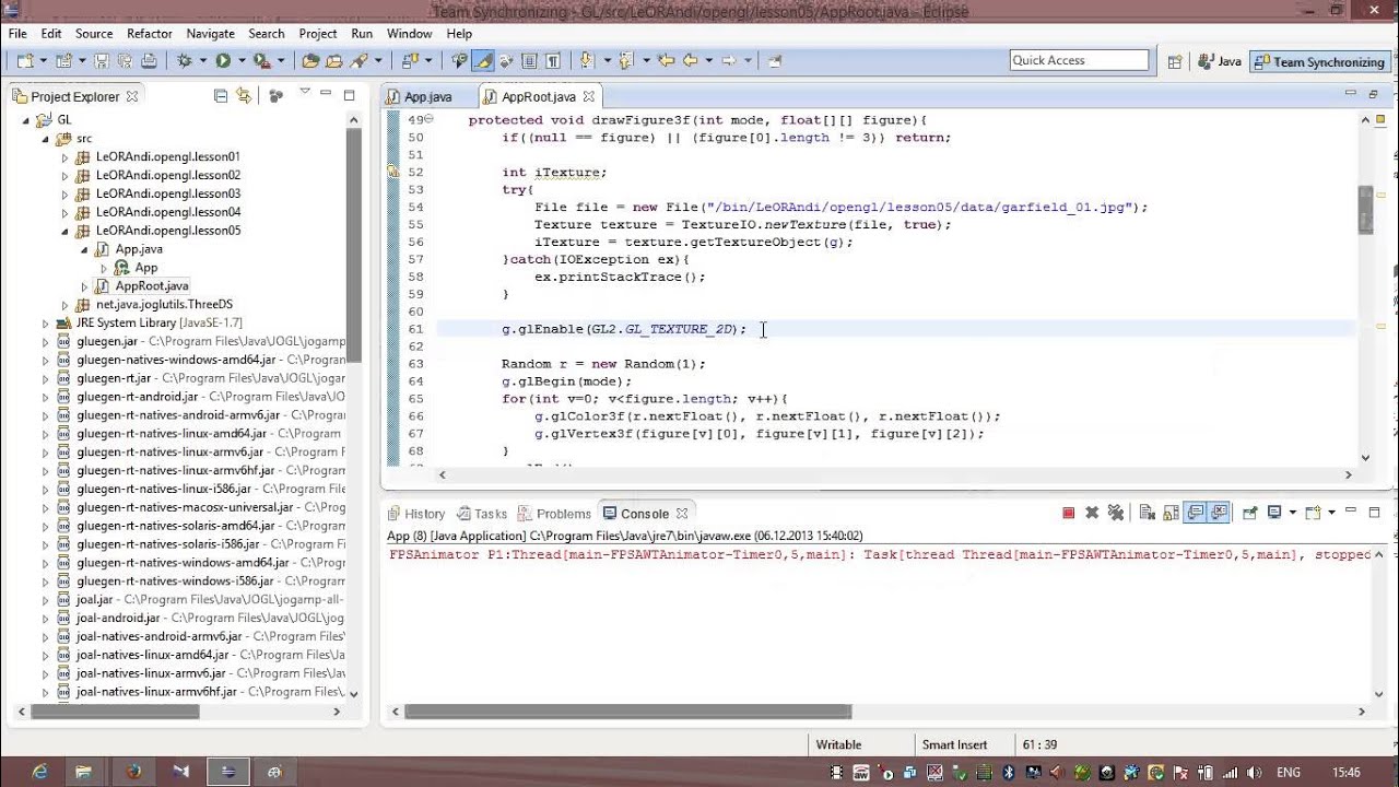 Java 3D OpenGL Cube Tutorial Lesson 05