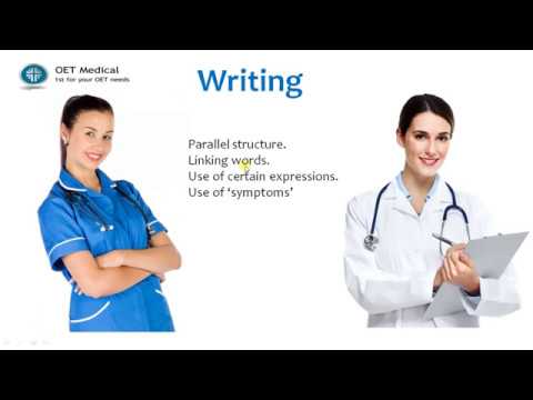 OET writing lesson 4