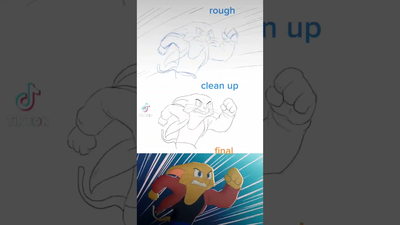 #cat #running #animation #animationprocess #sketches #anime