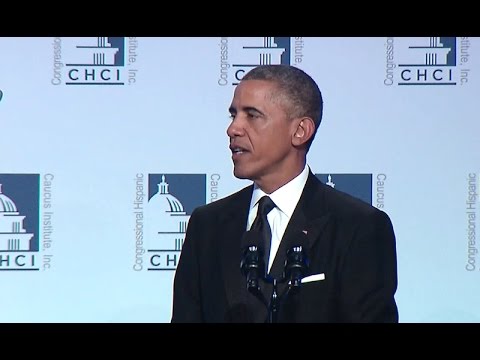 The President Speaks at Congressional Hispanic Caucus Institute Gala