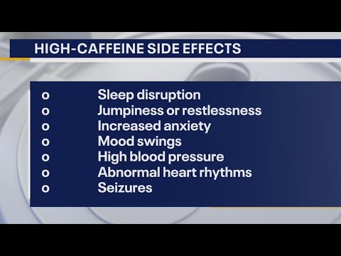 Dangers of kids drinking energy drinks