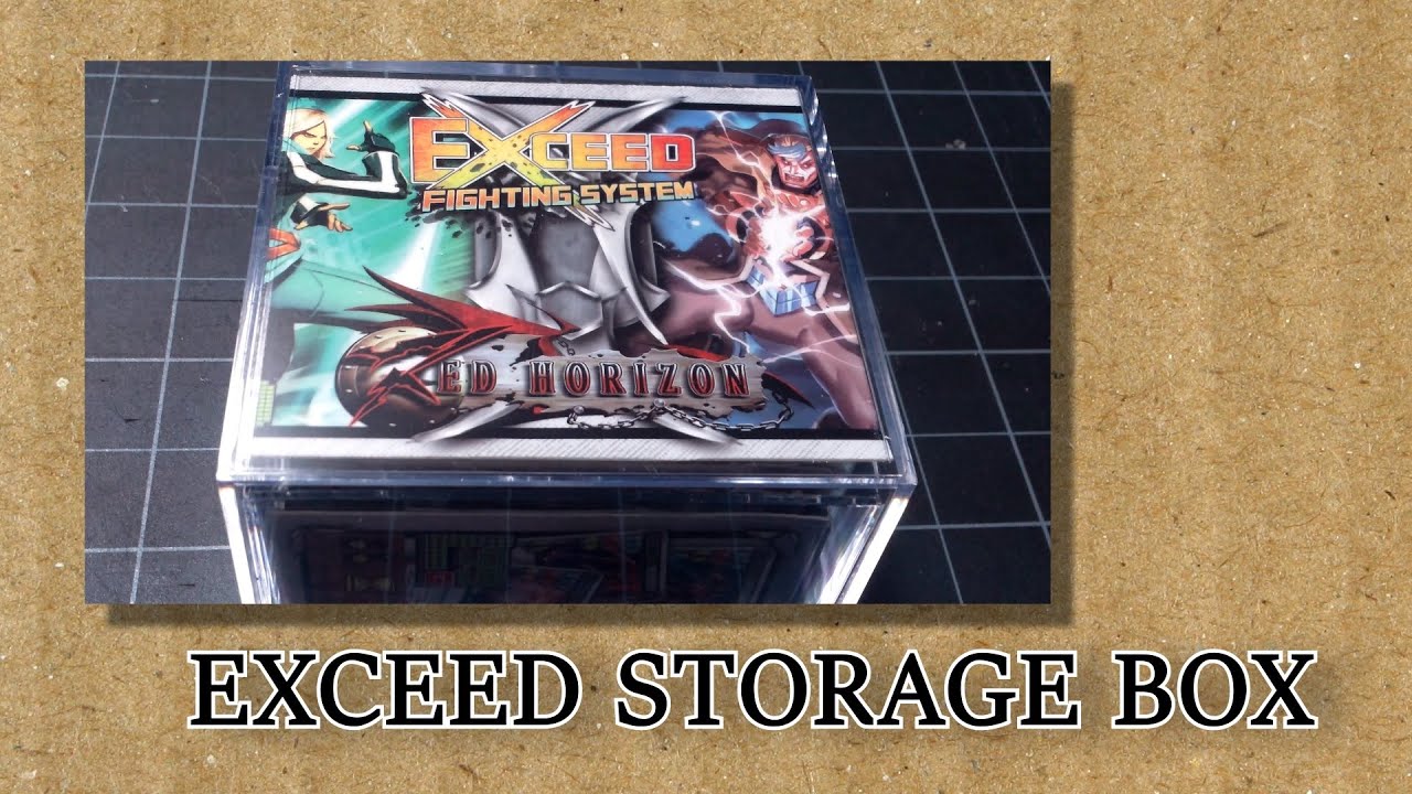Exceed: Fighting System - Storage Box Tutorial (Under $5)