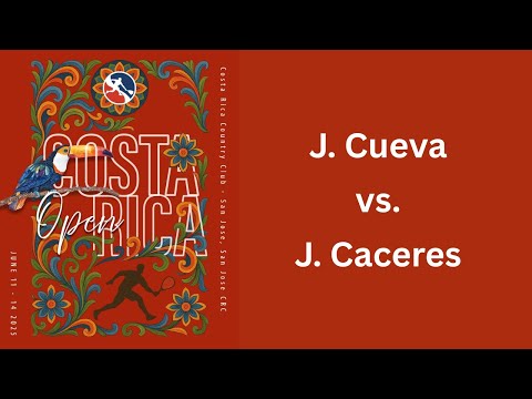 2025 Costa Rica Open - J. Cueva vs J. Caceres
