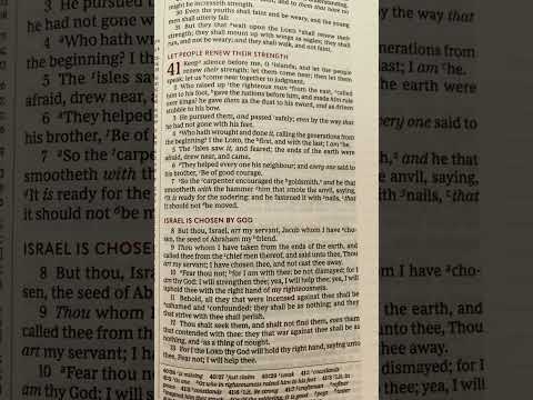 Isaiah 41:10 KJV