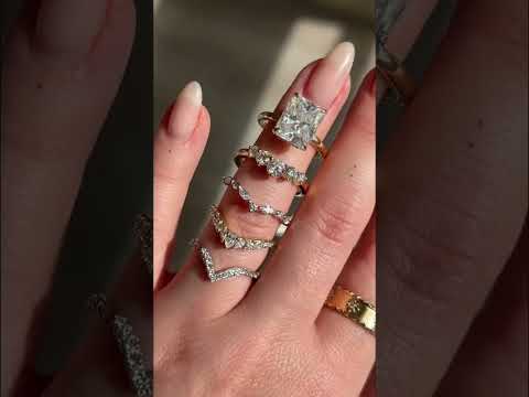Our Curved Versailles and other cool girl wedding rings of 2024✨ #brilliantearth #weddingring #ring