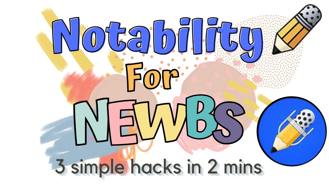 Notability 2022 Tips For Newbies  - 3 Lessons in 2 Minutes. Learn to COPY, SHARE and RECOVER NOTES.