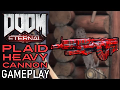Doom Eternal - Plaid heavy Cannon Skin Gameplay