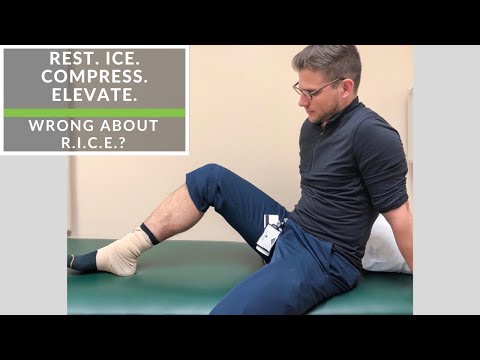 Rest. Ice. Compress. Elevate.