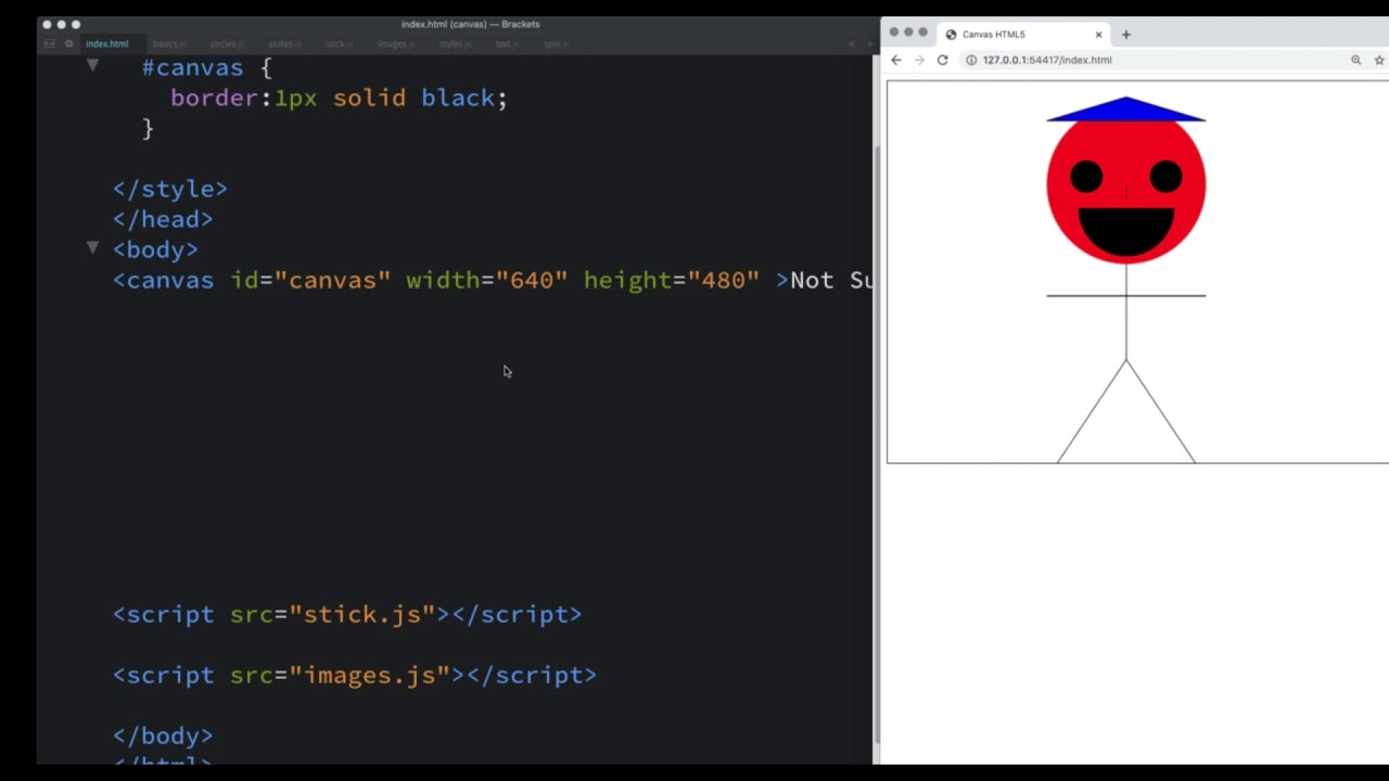 1  HTML5 Canvas Introduction