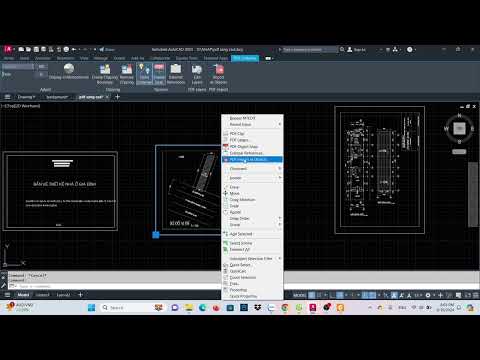 Hướng dẫn chuyển file PDF, JPG, TIF sang file AutoCAD DWG chất lượng tốt