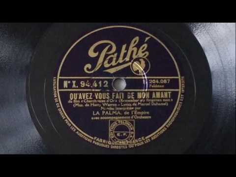 La Palma - Remember my forgotten man - 1933
