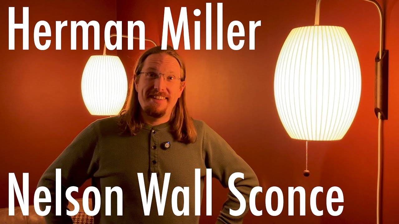 Herman Miller Nelson Cigar Wall Sconce: Install and Review