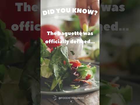 Did You Know? The Baguette's Fascinating Definition by French Law!