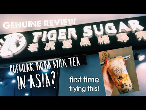 Tiger Sugar (First Time to Try TS Boba Milk Tea), Genuine Review | Islandgirlbythebay