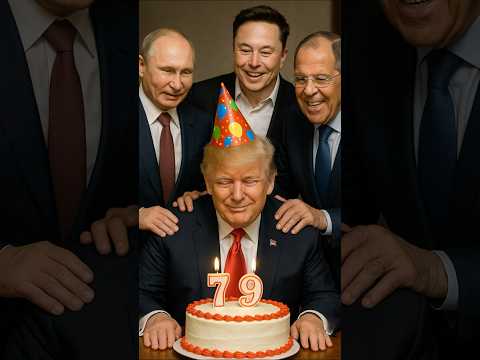 Trump's Birthday Drama | Hilarious AI Political Memes 2025 #trump2025 #forgemindai