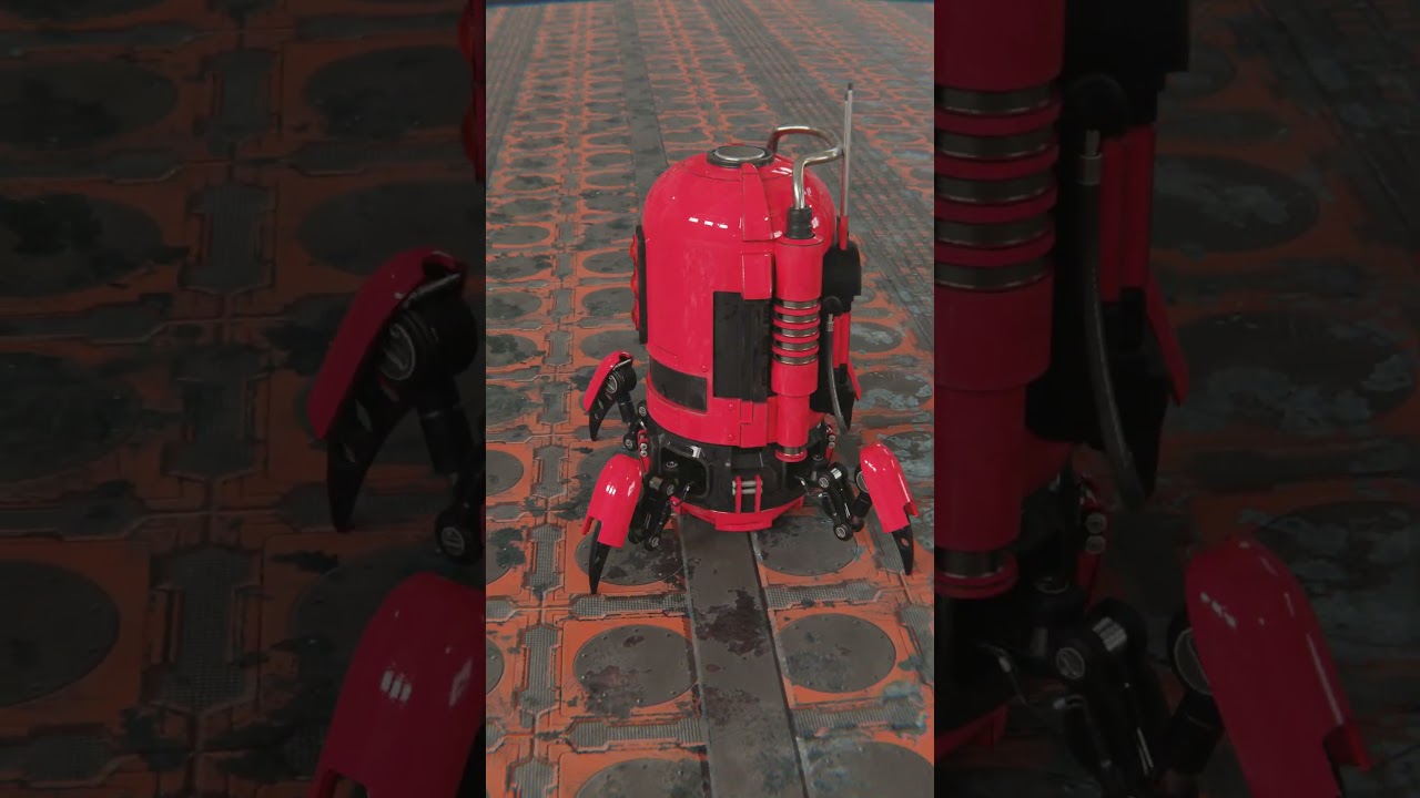 Crimson Spiderbot