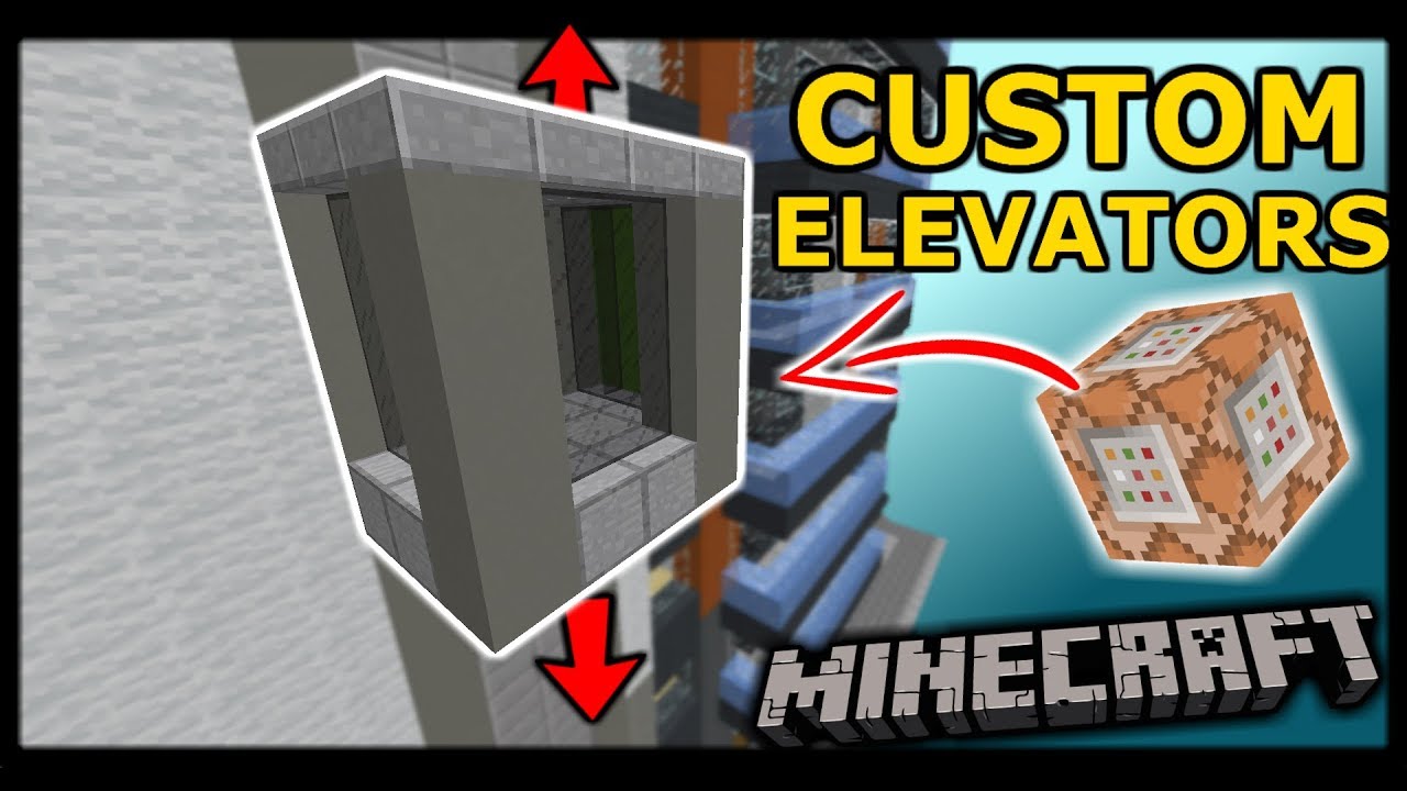 [1.13 Minecraft] Custom ELEVATORS - Command Datapack