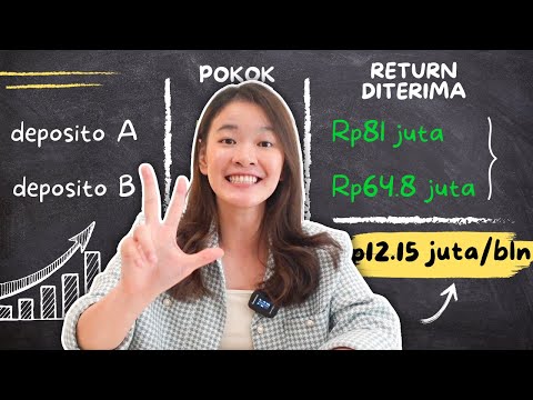 Hidup dari BUNGA DEPOSITO BANK, Butuh Modal Berapa?😱