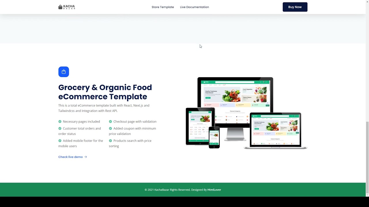 KachaBazar - React Next eCommerce Template react ecommerce tailwindcss