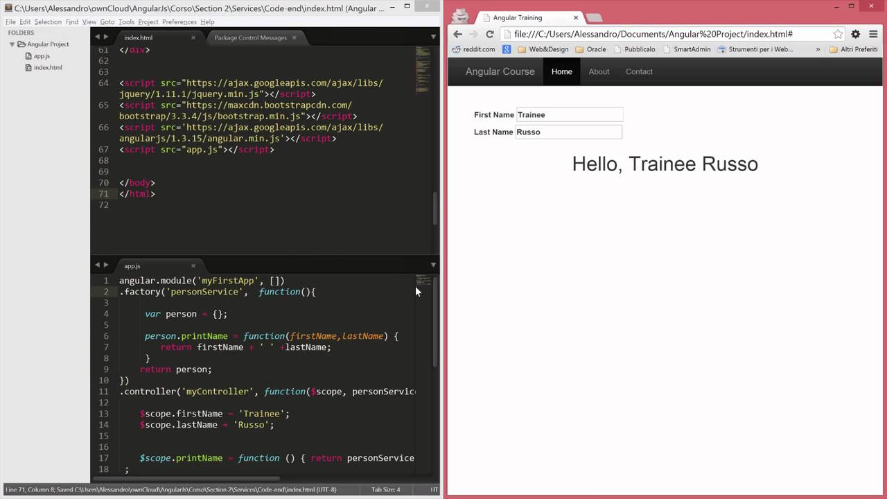 02 AngularJs - Best Practice The correct way to Declare a Module