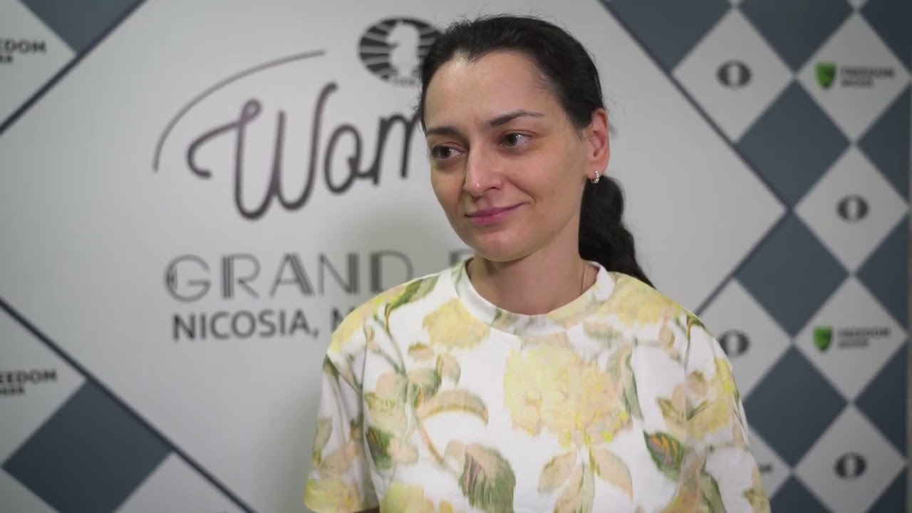 Interview with Alexandra Kosteniuk | FIDE Women's Grand Prix in Nicosia ...