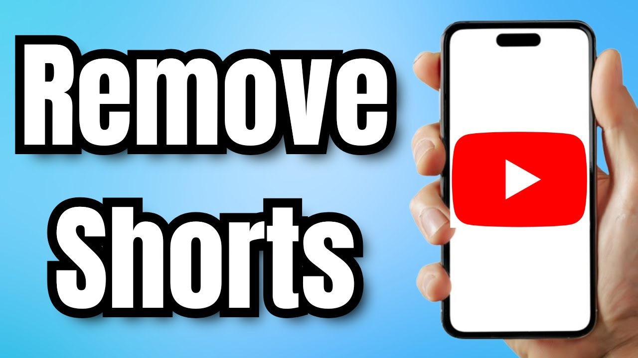How to Remove Shorts from YouTube - Quick Tutorial
