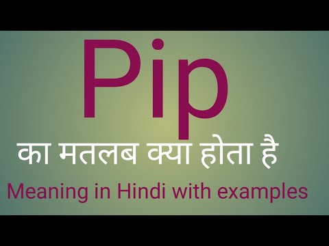 Pip meaning l meaning of pip in Hindi l vocabulary