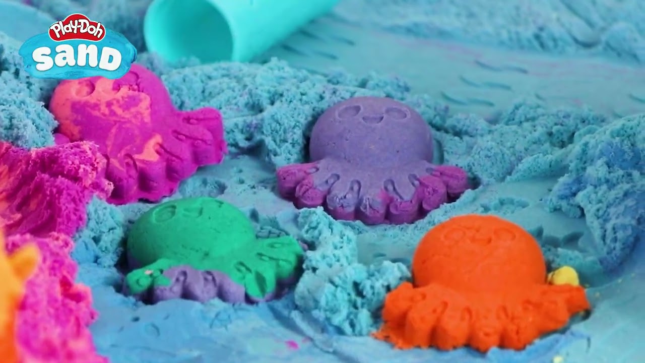 Set Sail for Sensory Fun with the Play-Doh Sand Sensory Bucket