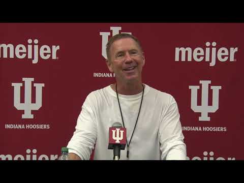 Watch: IU football tight ends coach Kevin Wright fall camp Q&A – The ...