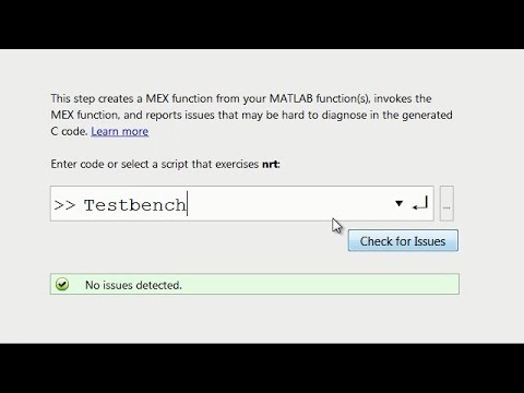 Addressing Implementation Constraints Using MATLAB Coder - MATLAB Video