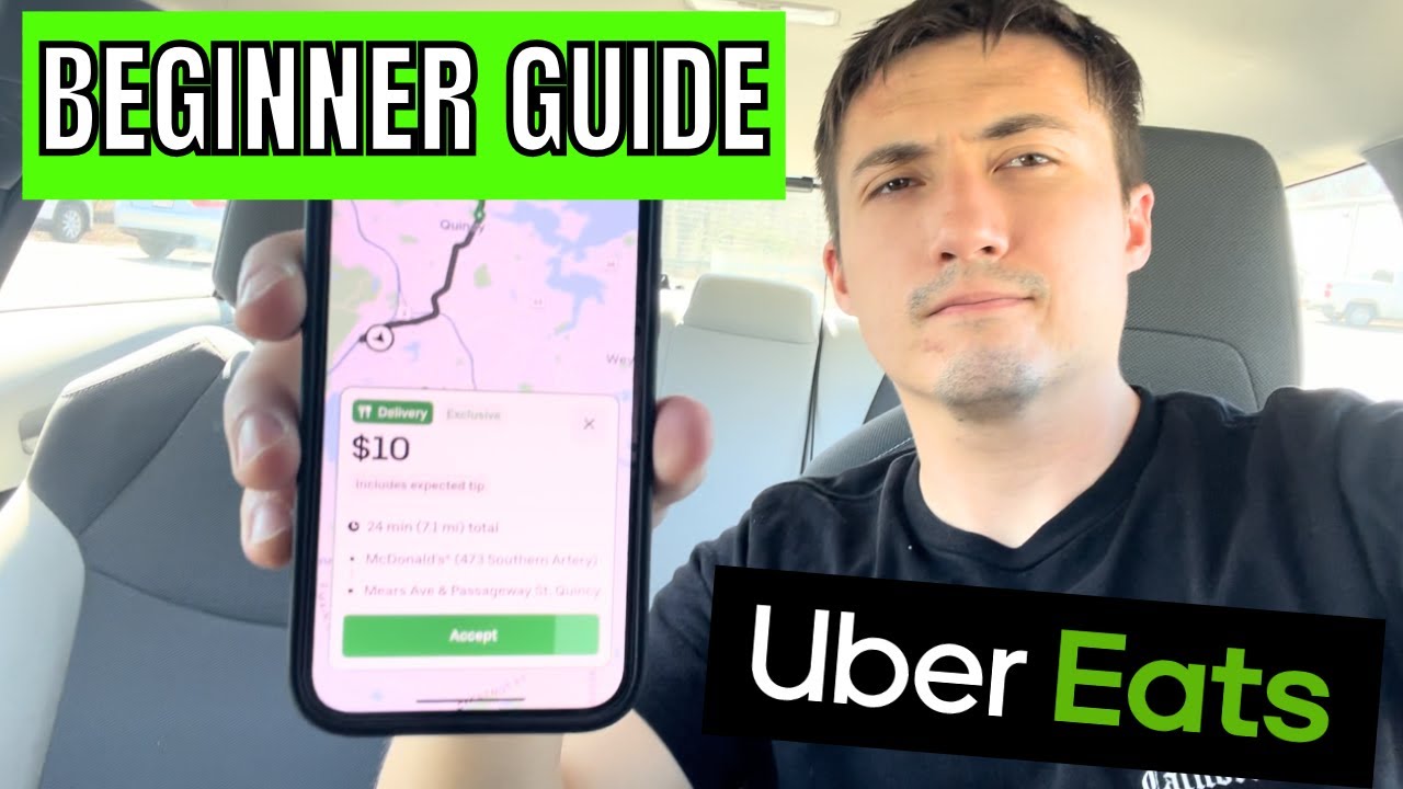 Uber Eats Driver Beginner Guide! | Step By Step