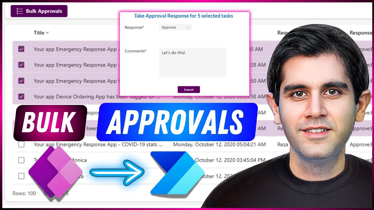 Power Automate: Streamline Bulk Approval in One Click