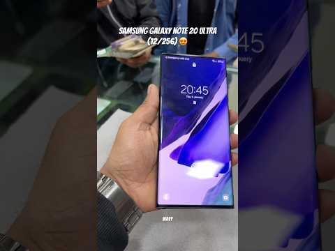 Samsung Galaxy Note 20 ultra with 12/256 variants 😍 #smartphone #tech #shorts #viralshorts