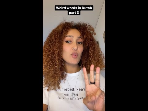 Weird words in Dutch part 3🇳🇱❤️